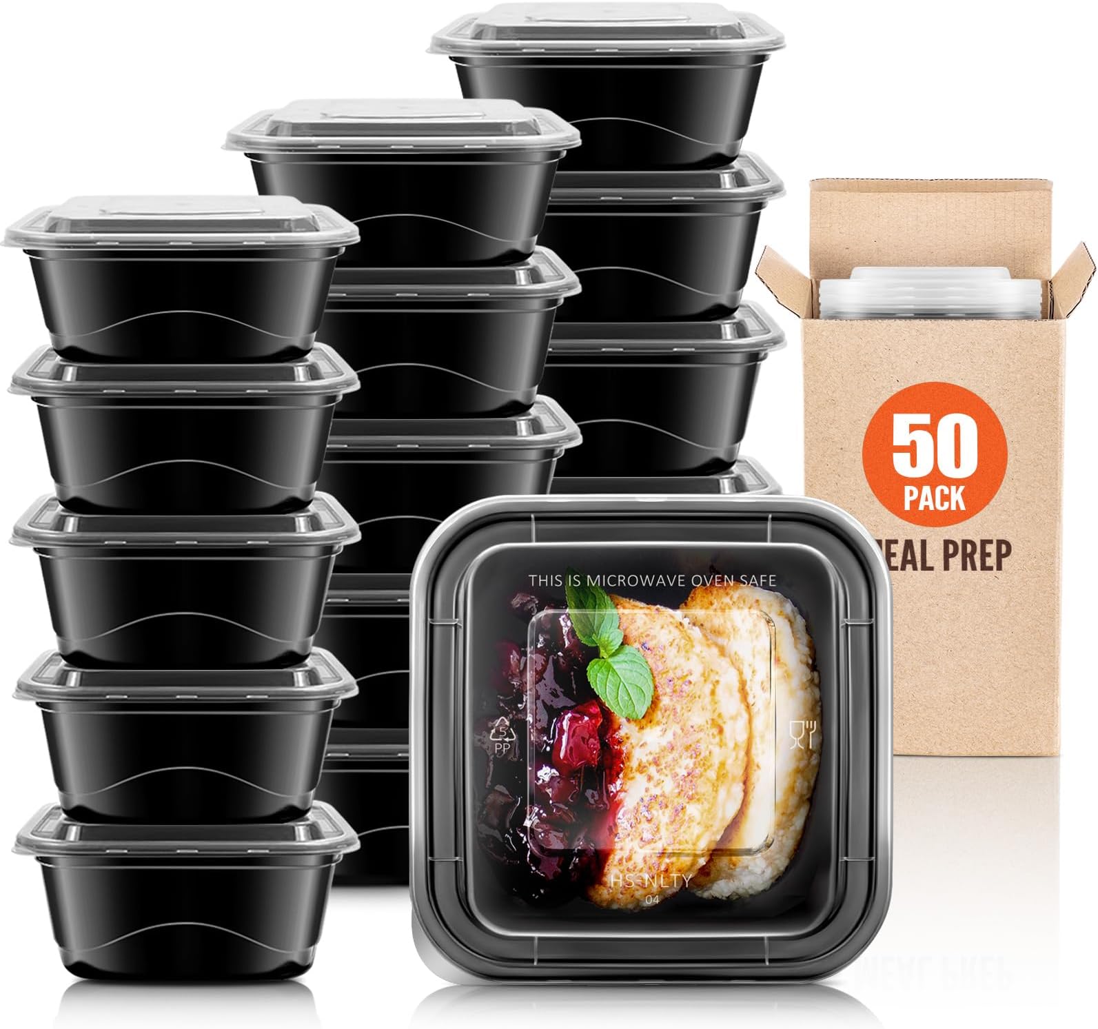 Amazon.com: NutriBox [20 value pack single one compartment 12oz MINI ...