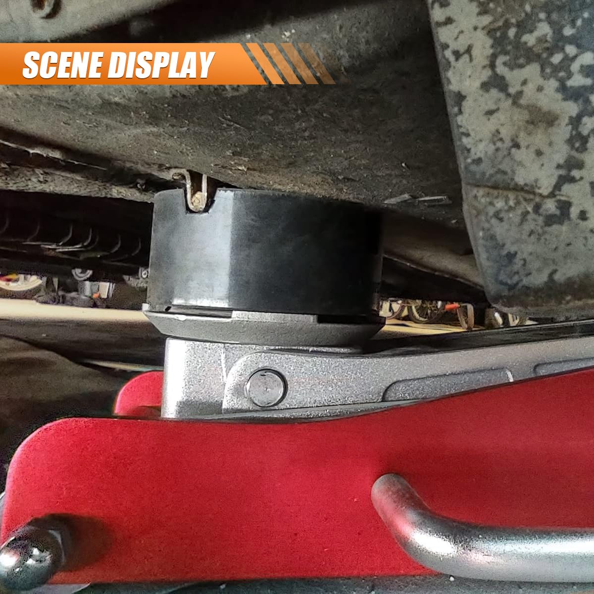 Snapklik.com : Rubber Cross Slotted Jack Adapter, Disk Frame Rail ...