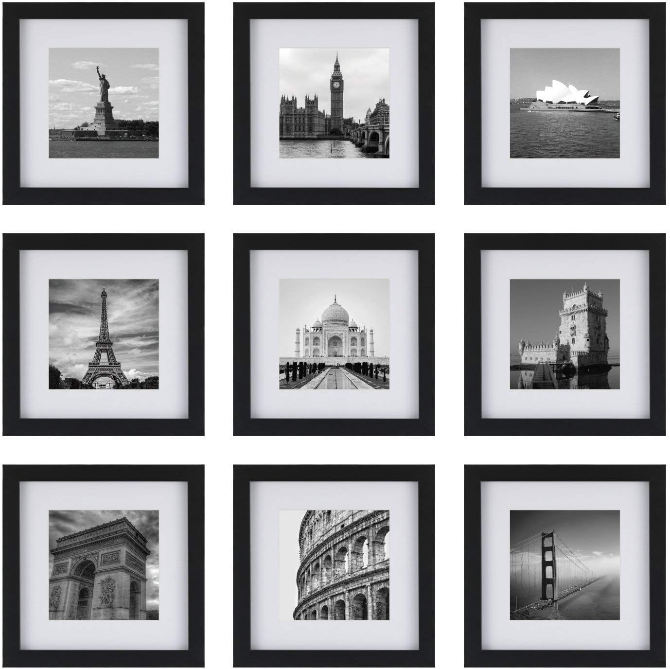 Art Street Wall Photo Frame Collage for Living Room, Wall Hanging ...