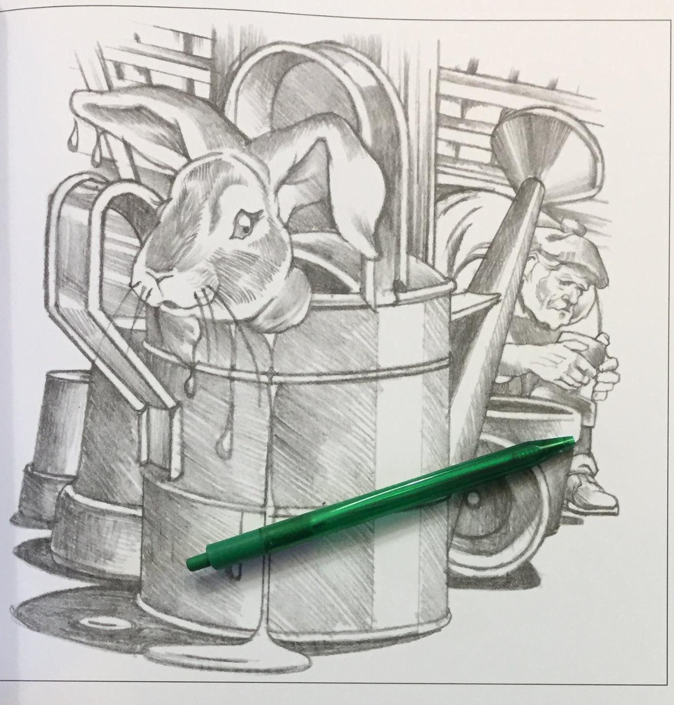 The Classic Tale of Peter Rabbit 200-Piece Jigsaw Puzzle & Book: A 200 ...