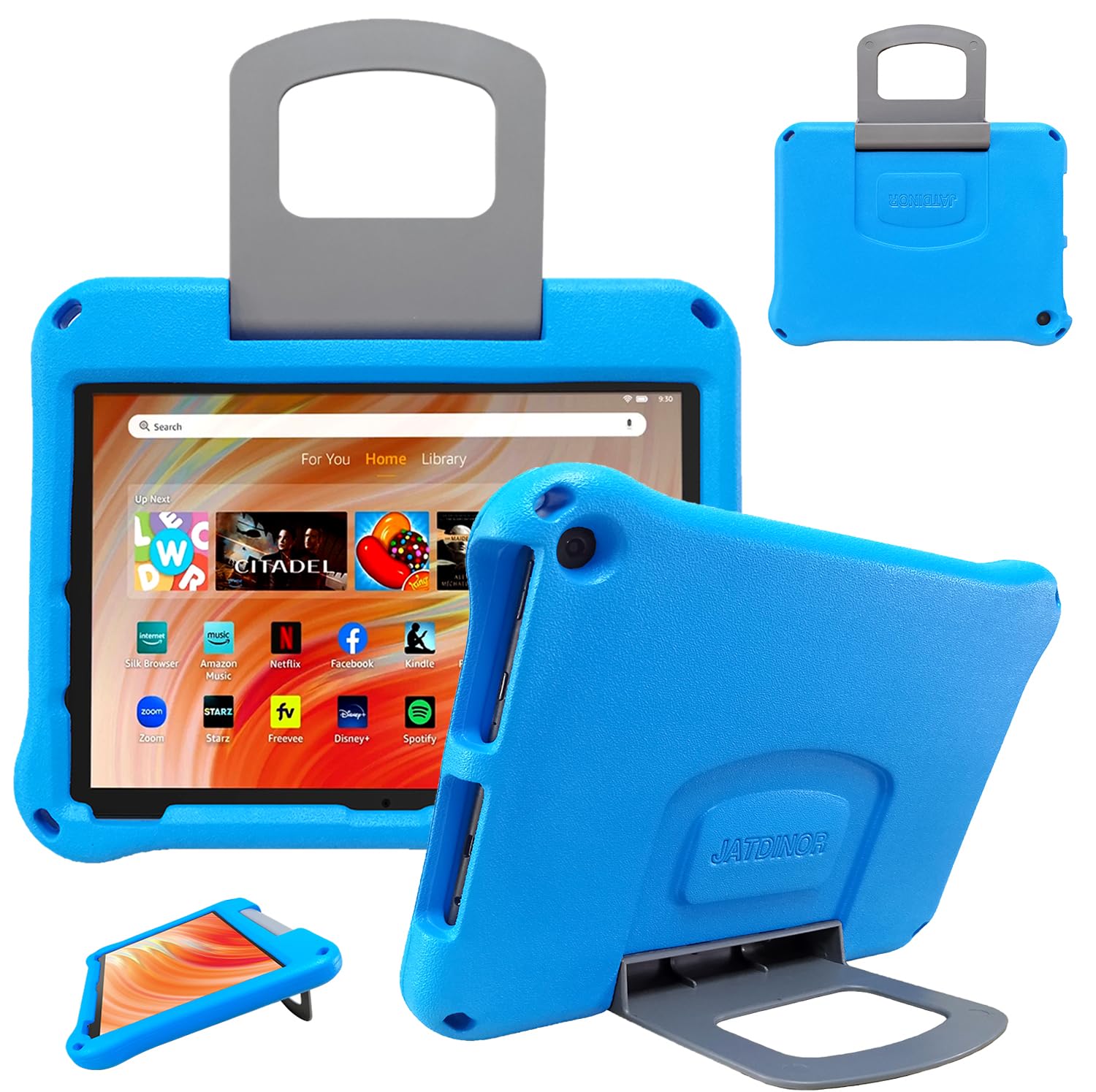Amazon.com: Fire HD 10 Tablet Case for Kids,Kindle Fire 10 Case(Fit for ...