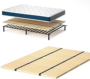 Amazon.com: Irrical Bed Board Under Mattress Support,Foldable Box ...