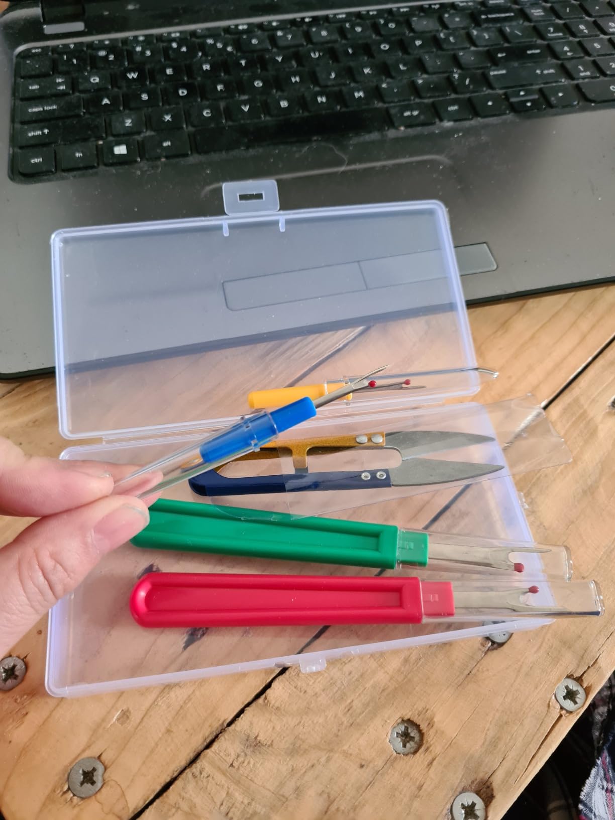 4 PCS Seam Ripper,Set Contains 2 Large Stitch Rippers,2 Small Thread ...