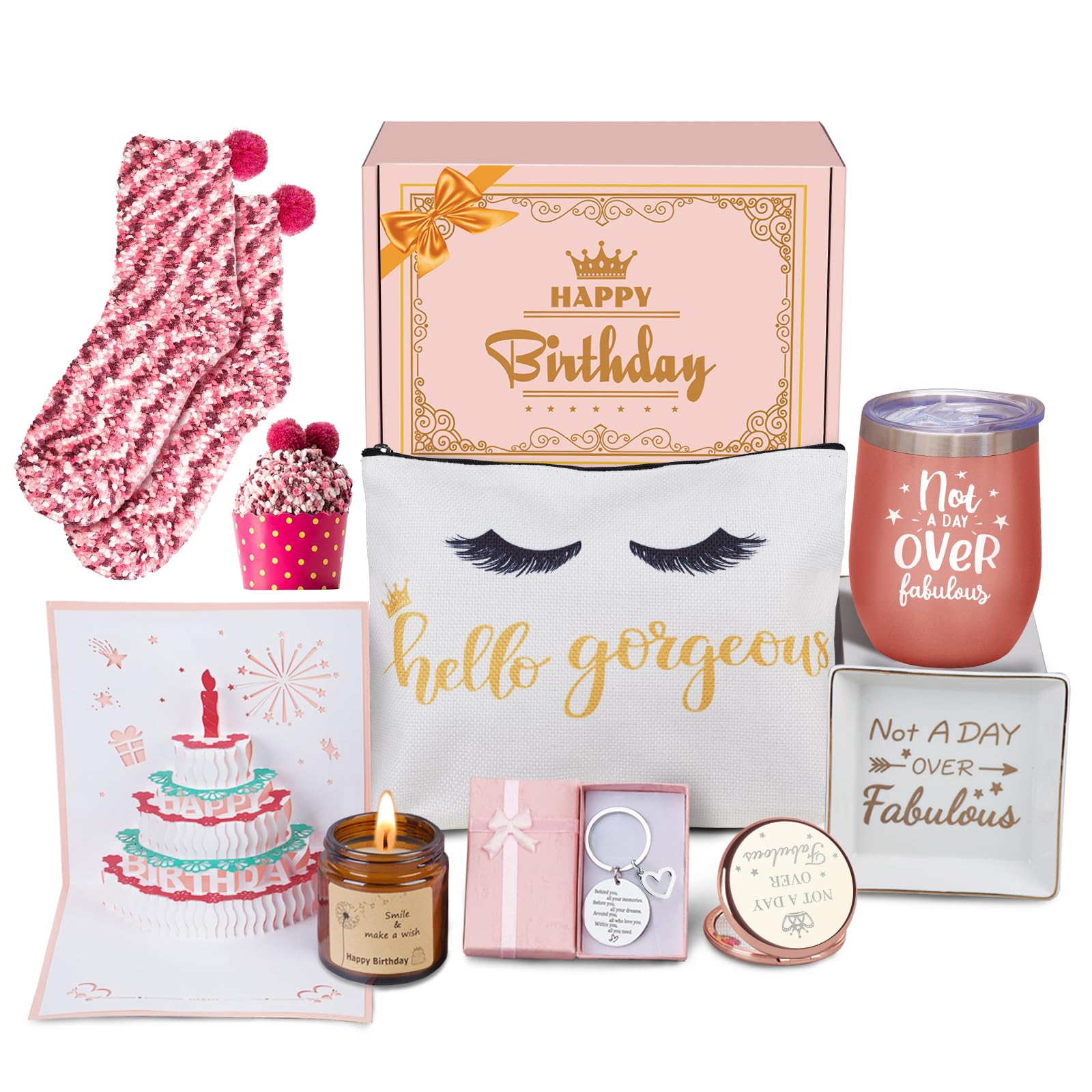 Amazon.com | Birthday Gifts For Women, Happy Birthday Gifts Set For Her ...