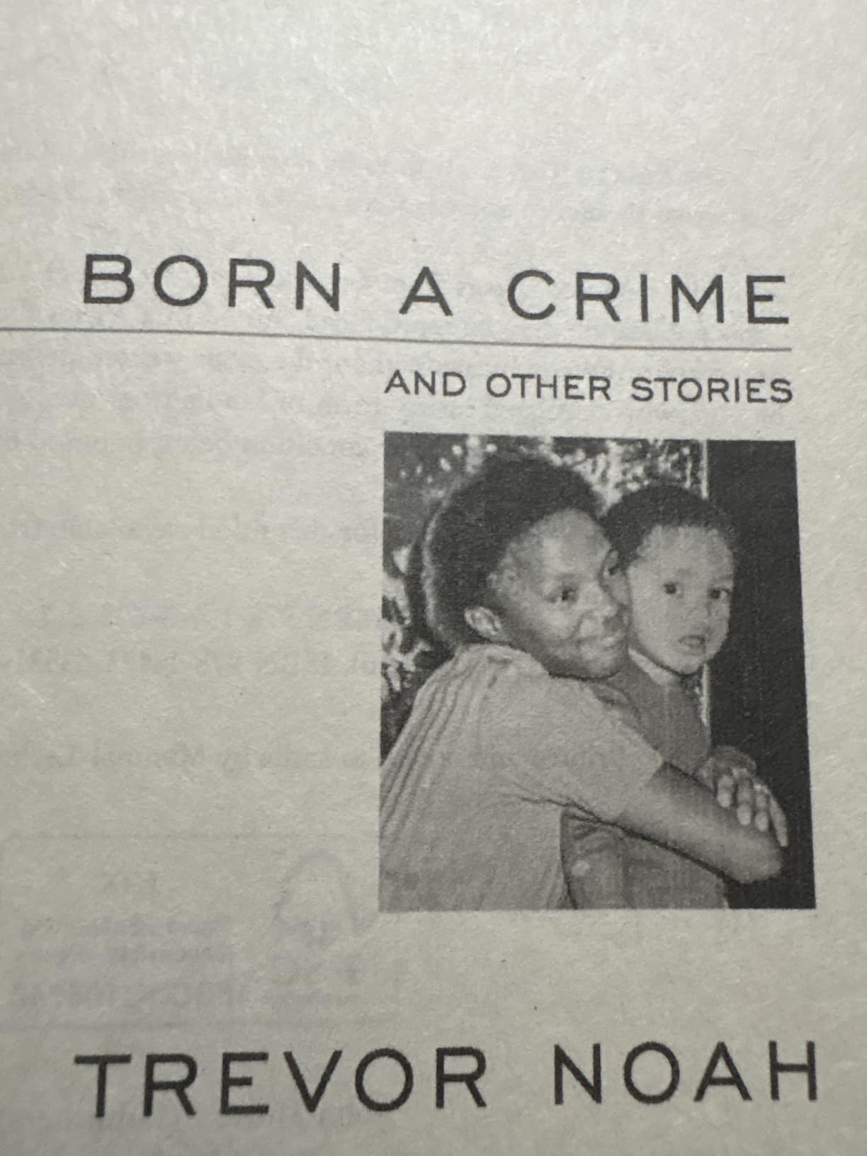 BORN A CRIME : Noah, Trevor: Amazon.in: Books