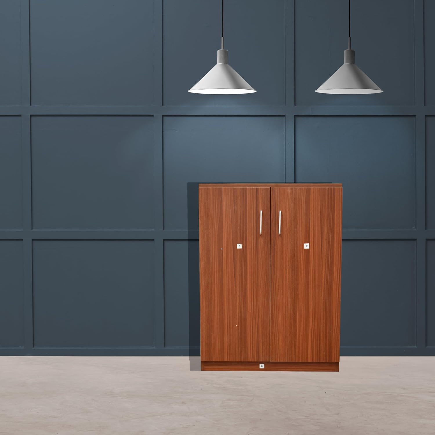 Shutter Engineered Wood Shoe Rack, Cabinet, Storage, Rack, with Door ...