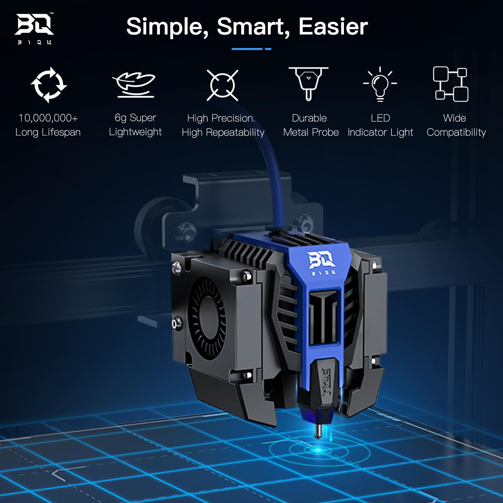 Buy BIQU MicroProbe V2.0 Auto Bed Leveling Sensor Kit for 3D Printer ...