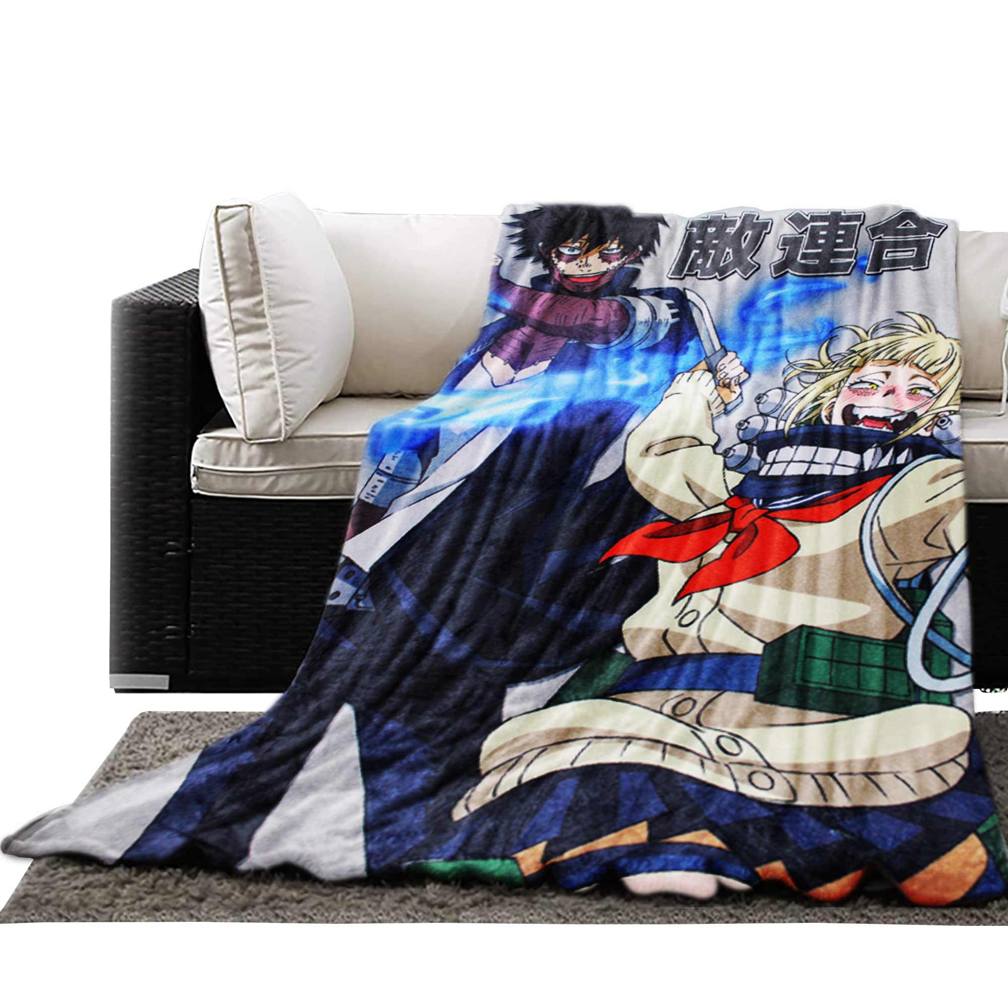 Buy My Hero Academia Villain Fleece Blanket [45 x 60 inches], Bedding ...