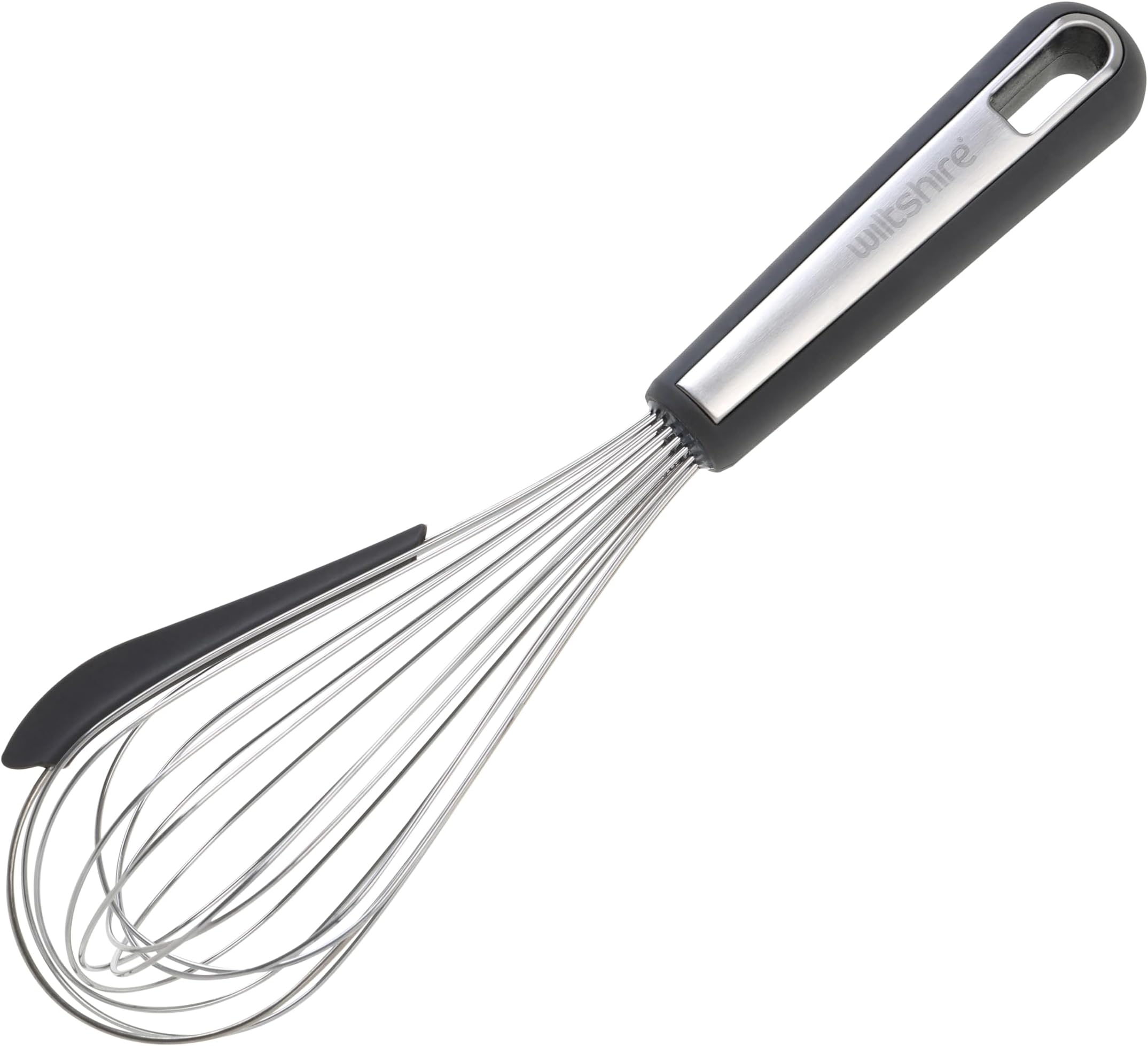 Metaltex 122830 Heavy Duty 8 Wire Stainless Steel Whisk, 30 cm, Silver ...