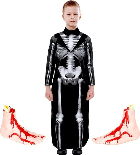 Disfraz de Halloween con pie de apoyo aterrador - Disfraz de fiesta de ...