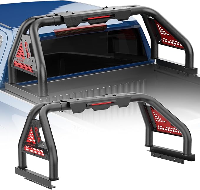 Amazon.com: Universal Truck Bed Roll Bar for Full-Size Pickup Truck ...