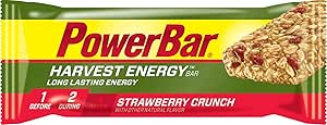 Amazon.com: PowerBar Harvest Long Lasting Energy Bar, Strawberry Crunch ...
