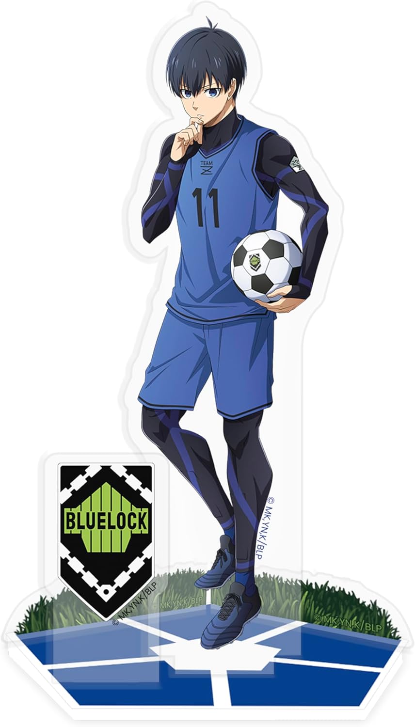 Amazon.com: ABYSTYLE Blue Lock Isagi Yoichi 4" Acryl® Acrylic Stand ...