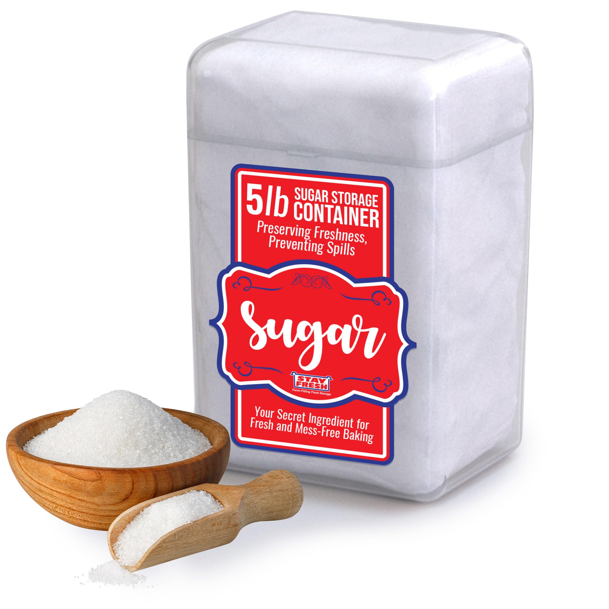 Stay Fresh Sugar Storage Container – Kitchen Discovery – Snap Close ...