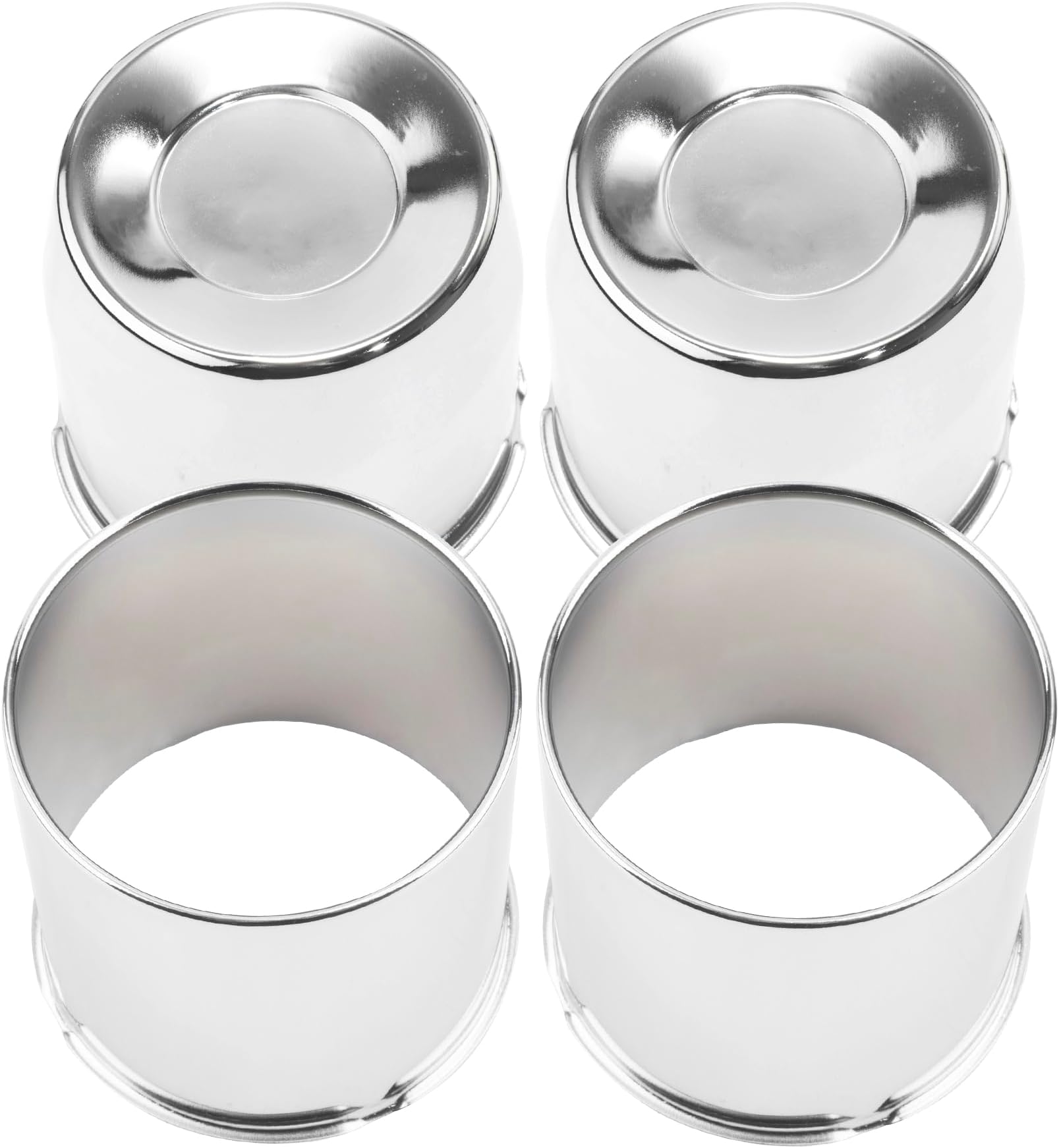 Amazon.com: 4 Trailer Wheel Hub Center Caps - Travel Trailer, Camper ...