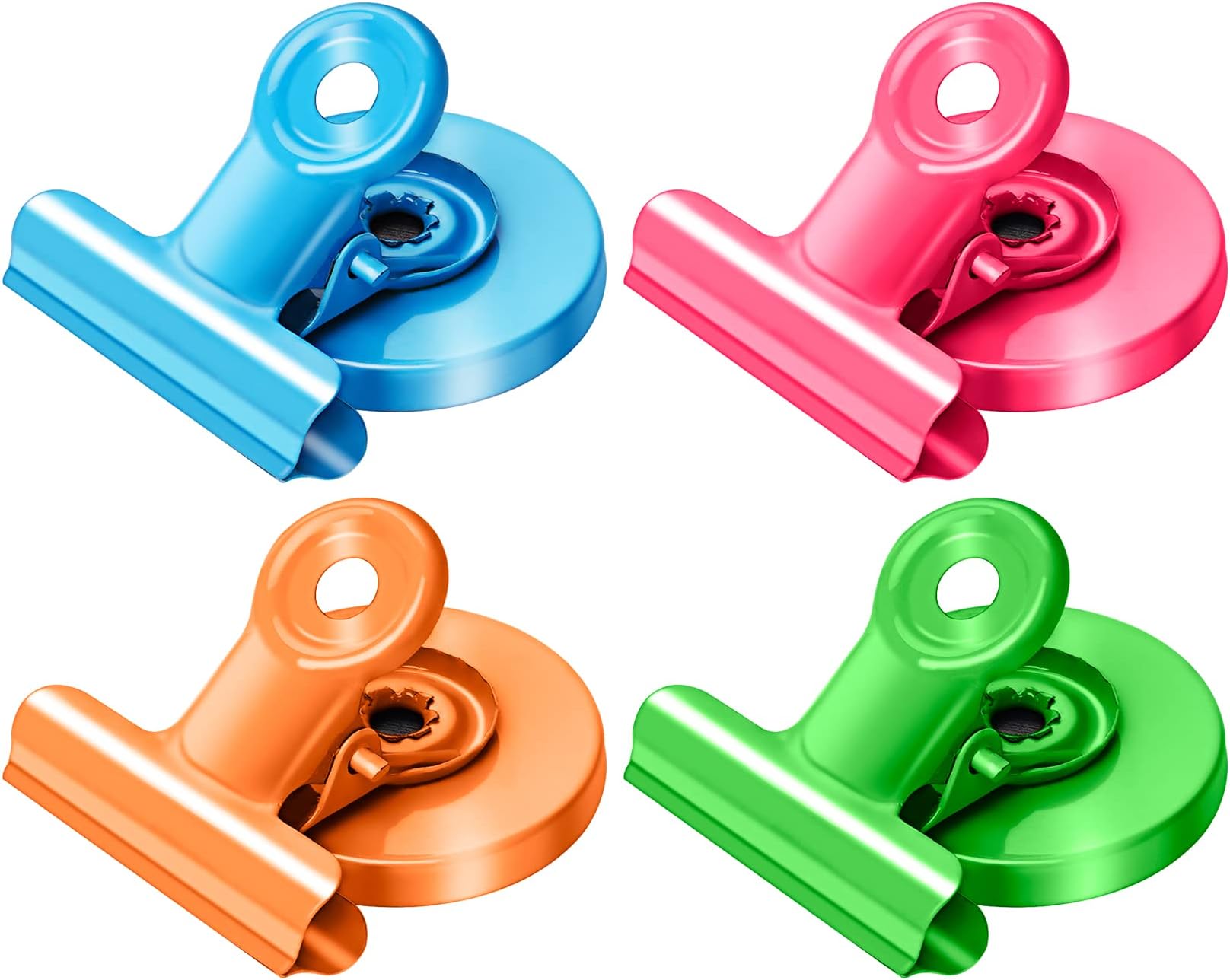 Artcut 4 Pack Magnetic Clips, Scratch-Resistant Fridge Magnets ...