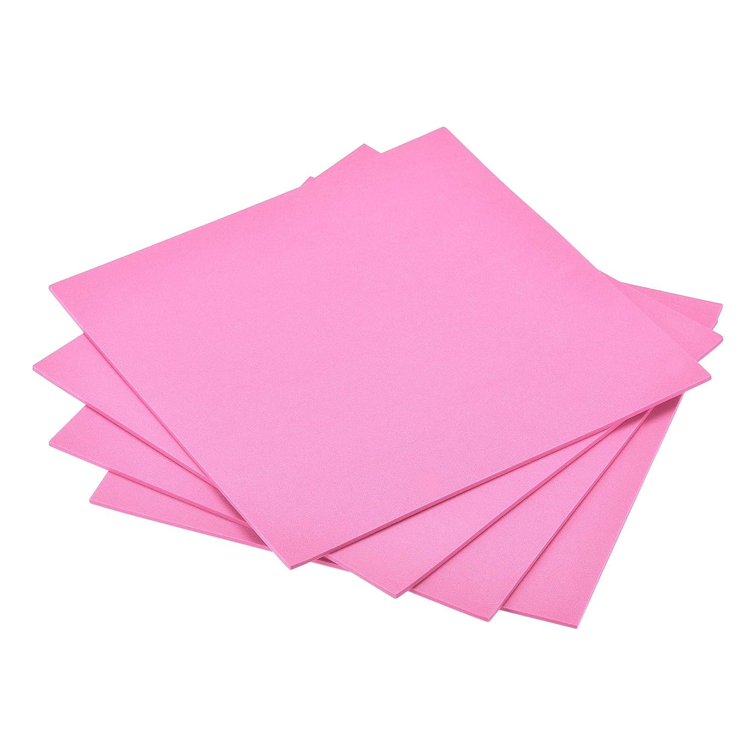 uxcell Pink EVA Foam Sheets 10 x 10 Inch 3mm Thickness for Crafts DIY ...