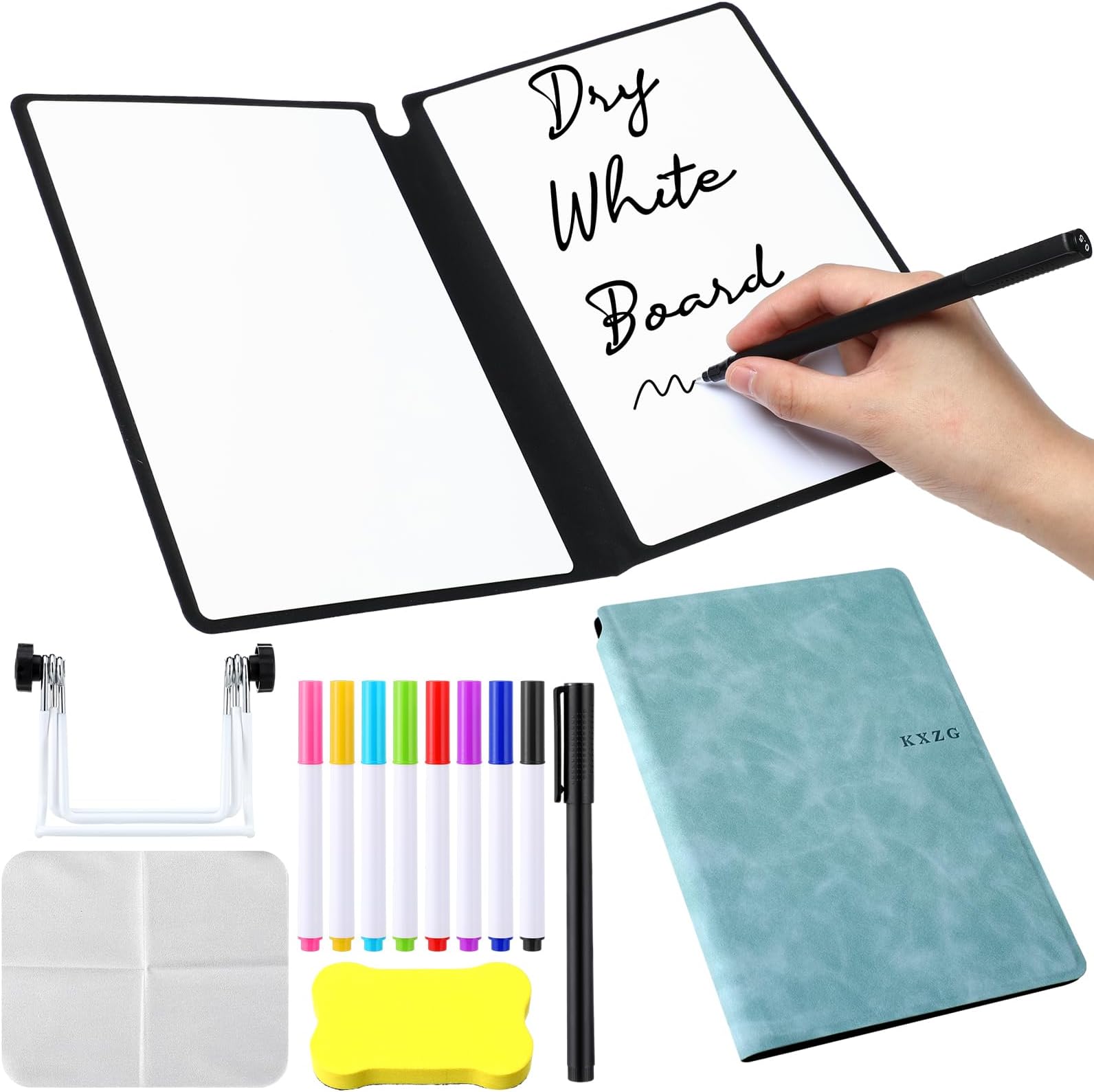 Amazon.com : Resurhang 12 Portable Dry Erase Whiteboard Set Include 1 ...