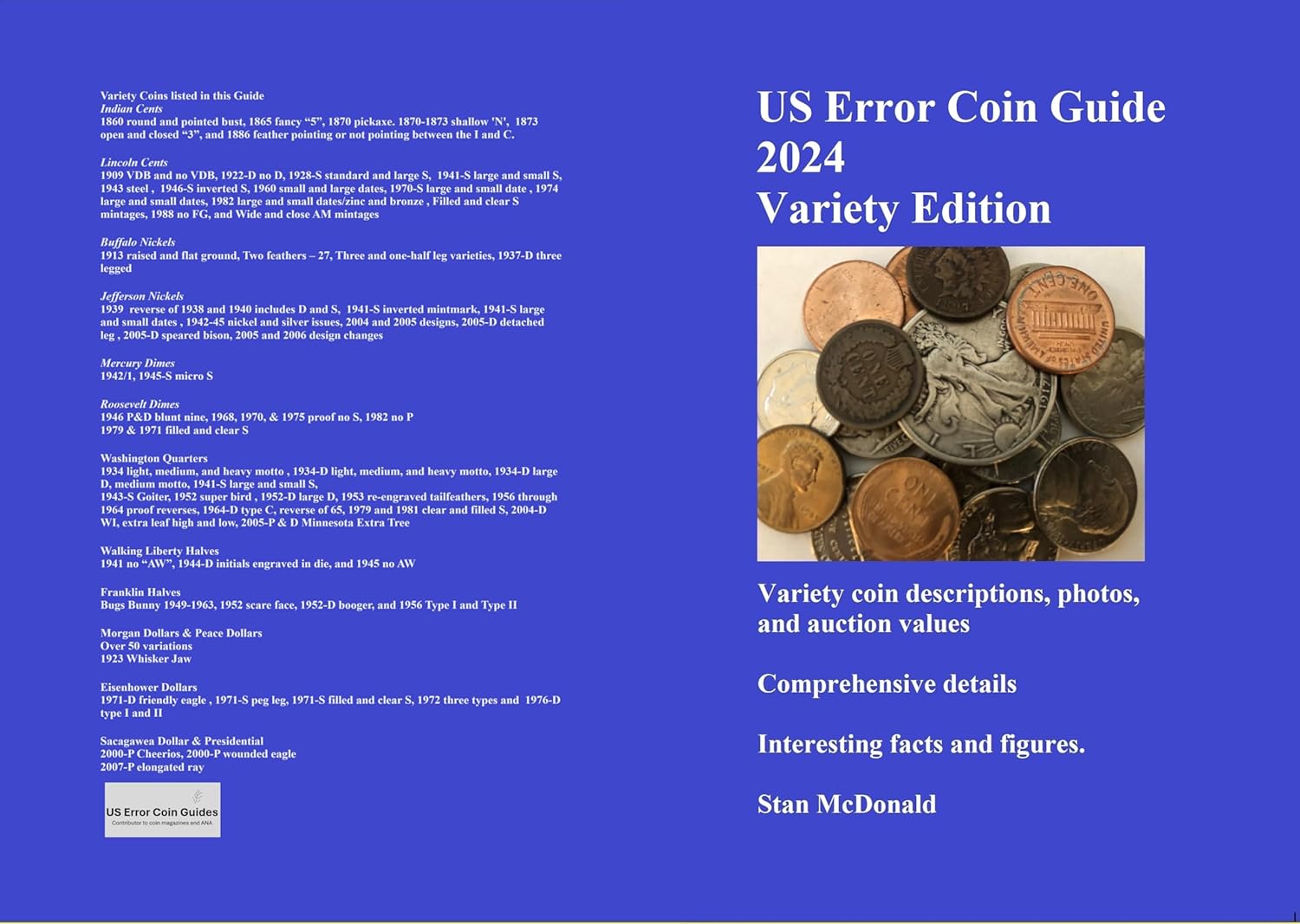Amazon.com: US Error Coin Guide 2024 - Variety Edition (US Error and ...