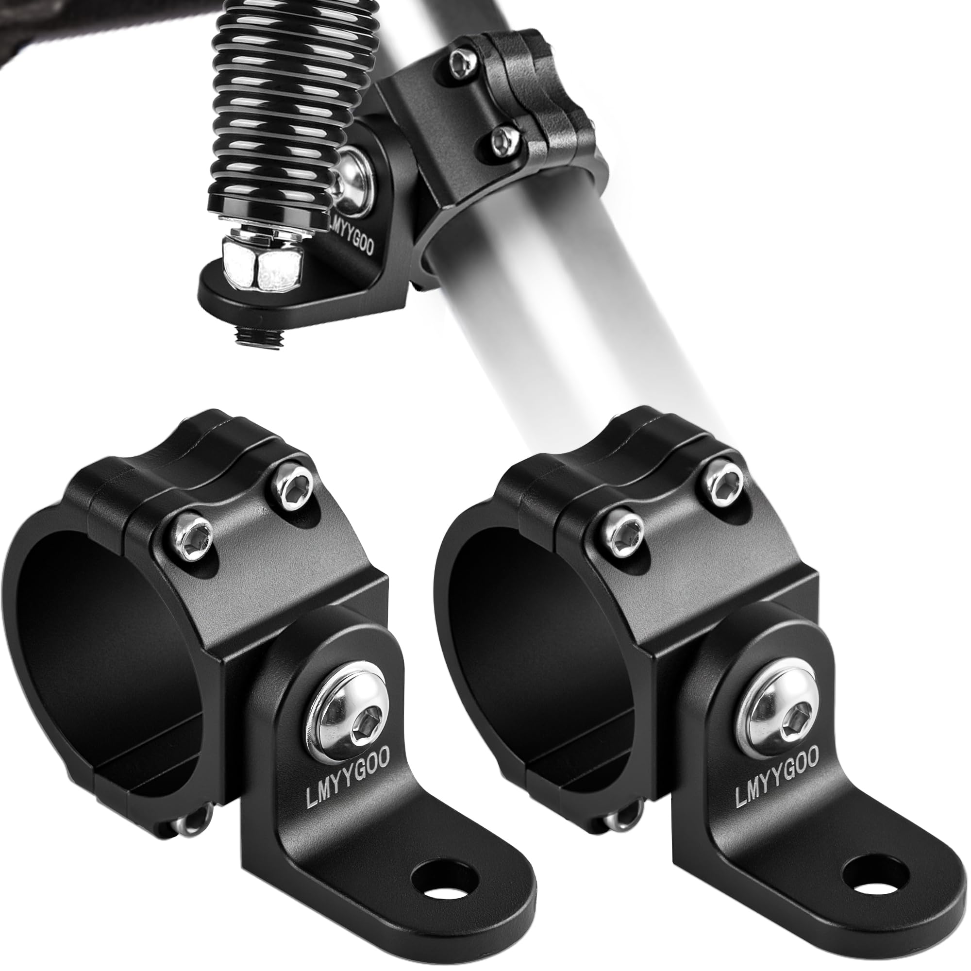 Snapklik.com : LMYYGOO 2Pcs Light Aluminum Mounts For UTV - 1.75"-2 ...