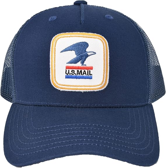 Concept One USPS U.S Mail Truck Hat, Eagle Embroidered Logo Adjustable ...