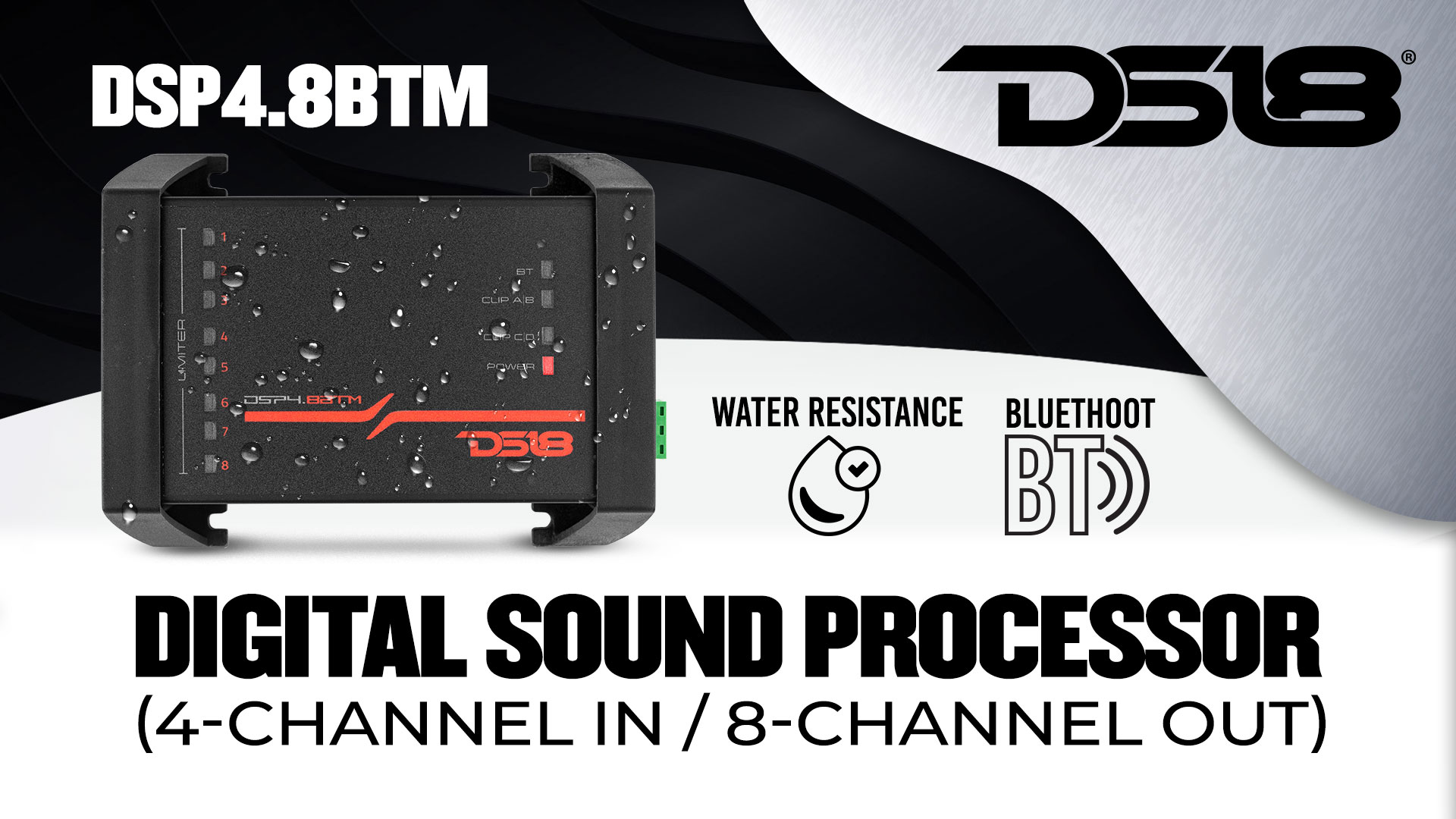 Watch DS18 DSP4.8BTM Digital Sound Processor on Amazon Live
