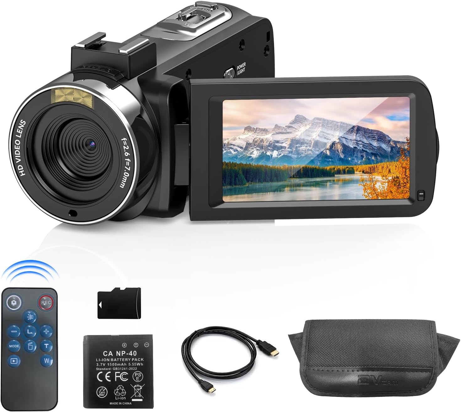 Amazon.com : Focusify Video Camera, 2.7K UHD 48MP Camcorder with 3.0 ...