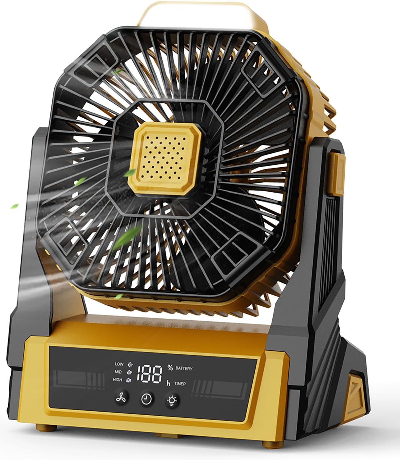 Amazon.com: Camping Fan with LED Lantern, 8-Inch Portable Camping Fan ...