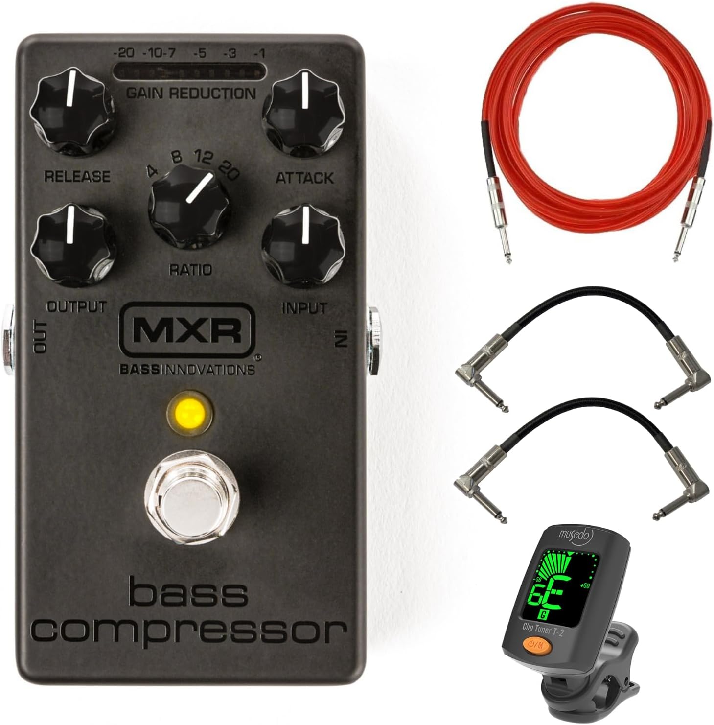 Amazon.com: MXR M102 Dyna Comp Compressor Pedal Bundle with 3 MXR Patch ...