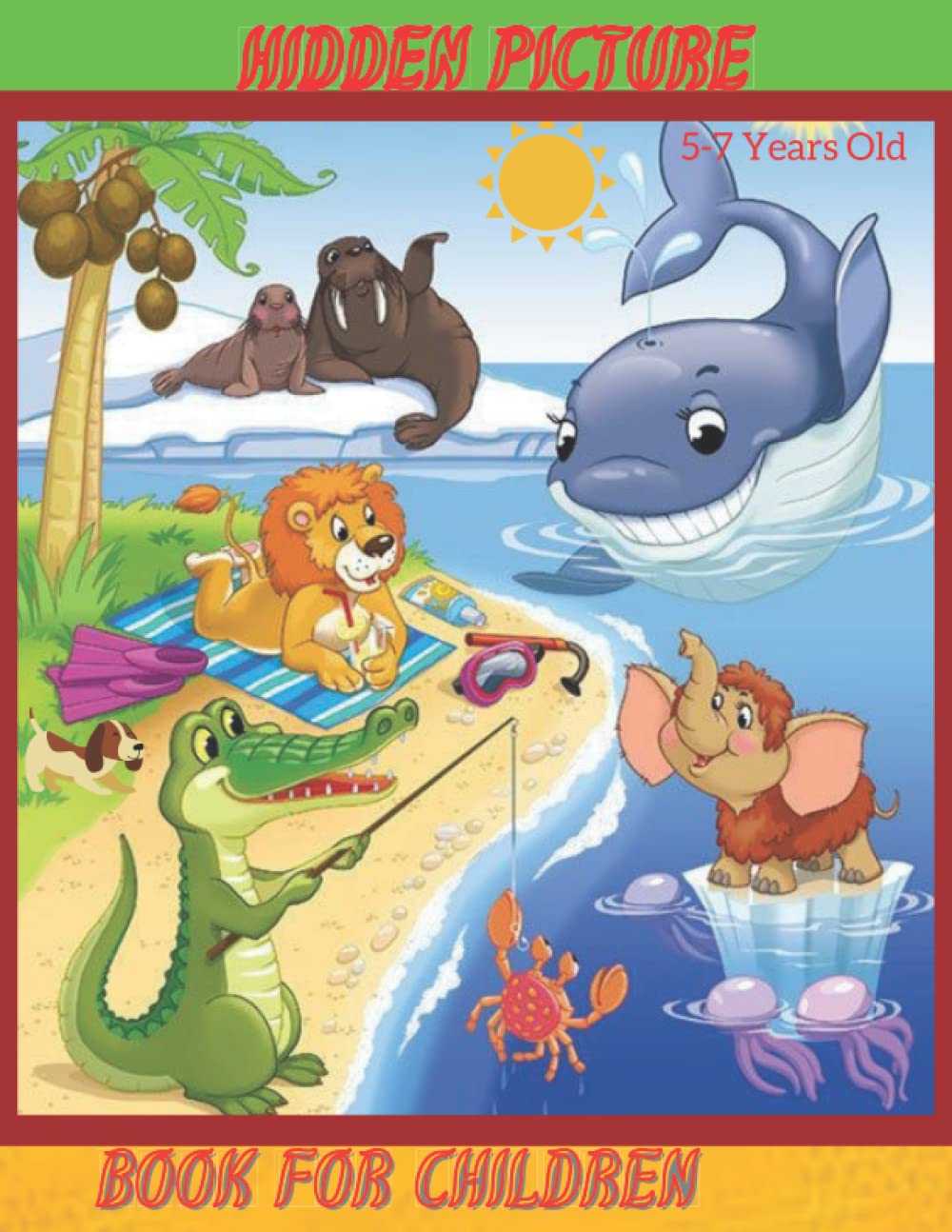 Hidden Picture books for children 5-7 years old: 100 Pages, Ages 5 ...