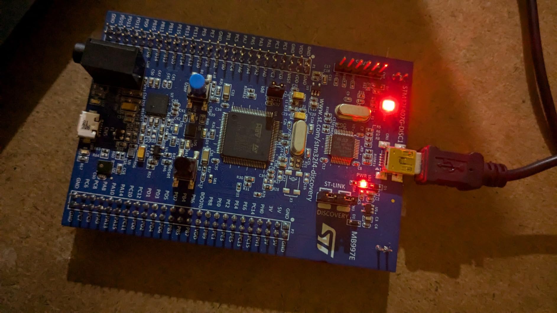 STM32F4DISCOVERY STM32F407G-DISC1 ST STM32 STM32F4 STM32F407 MCU Discovery ARM Cortex-M4 ...