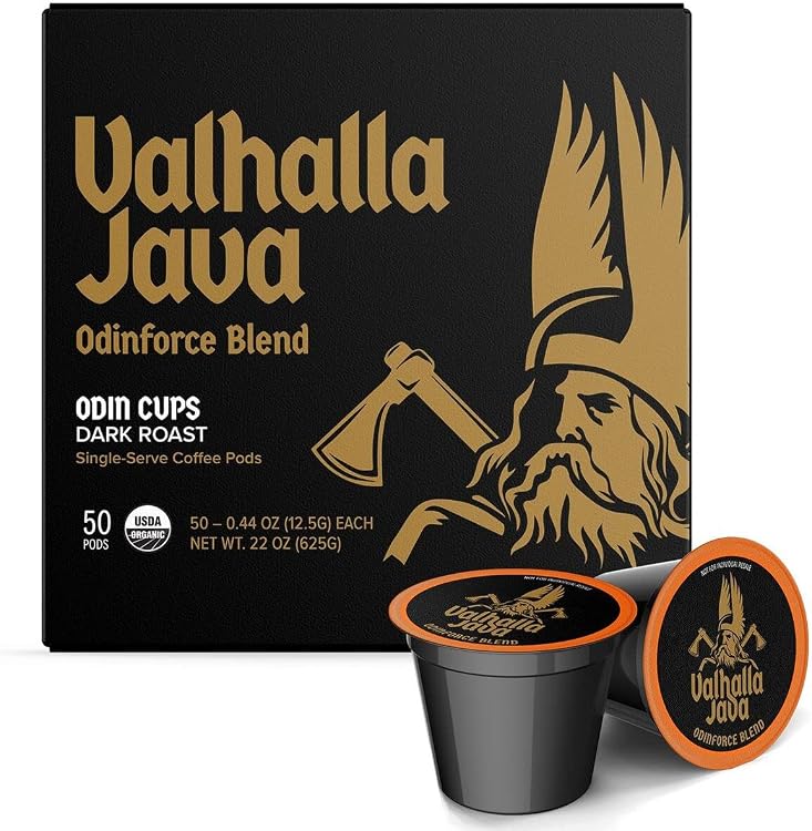 Death Wish Coffee Valhalla Java Single Serve Pods Extra Kick ...