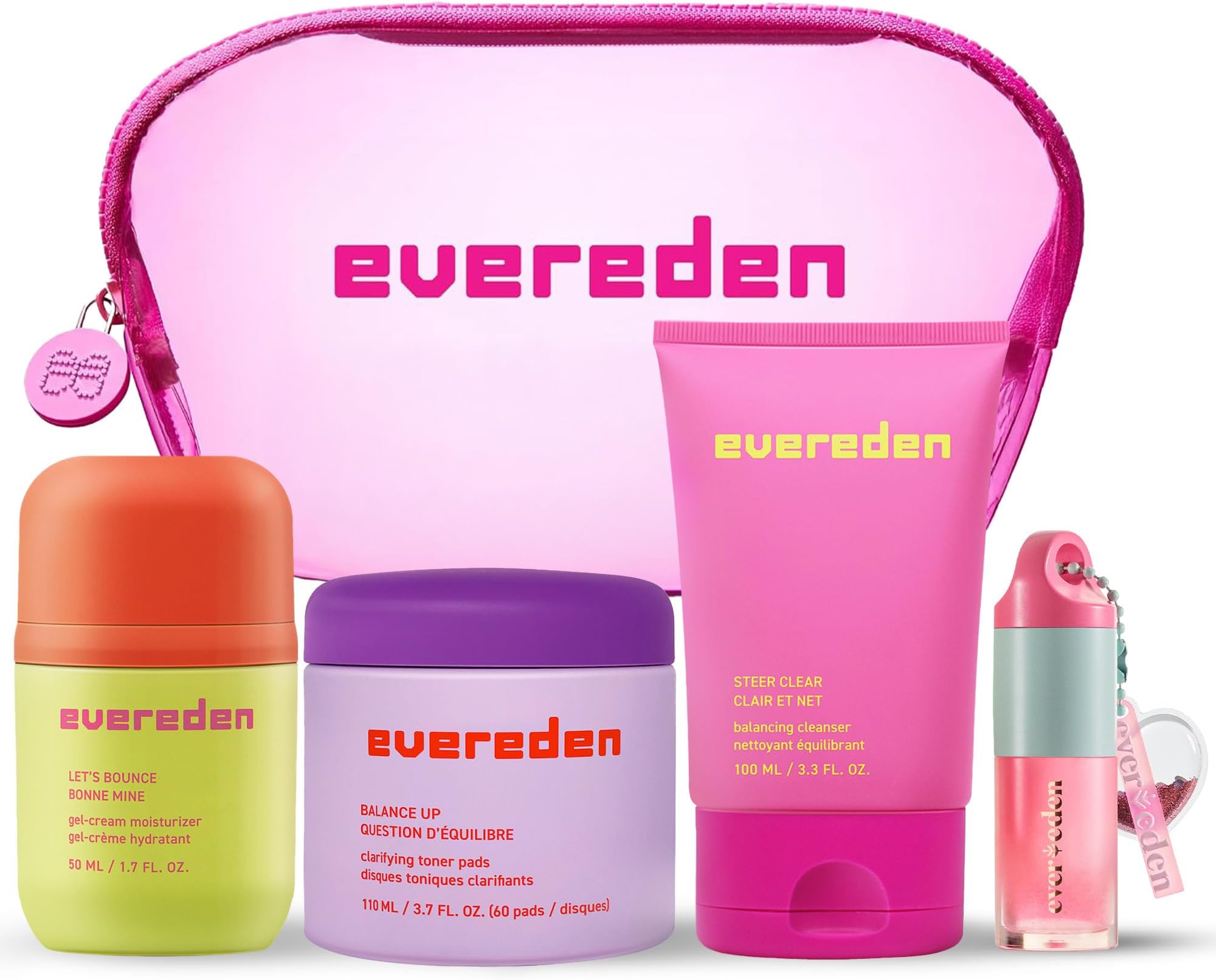 Amazon.com: Evereden Preppy Teen Skincare Collection & Lip Gloss Set ...