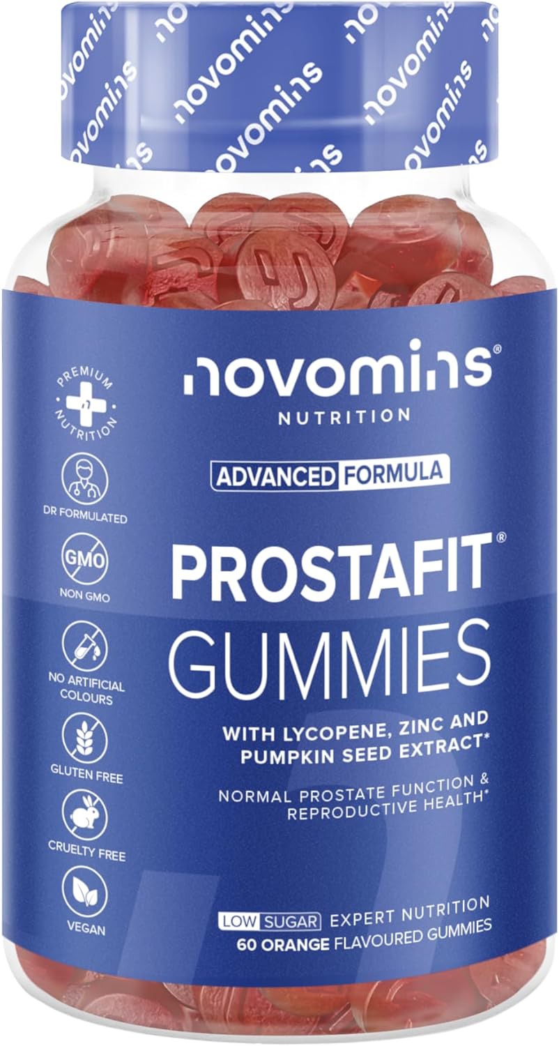 Novomins Prostafit - Prostate Gummies - High Strength Nettle Leaf ...