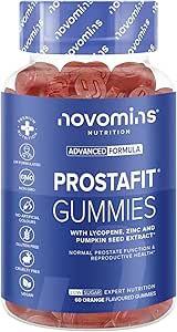 Novomins Prostafit - Prostate Gummies - High Strength Nettle Leaf ...
