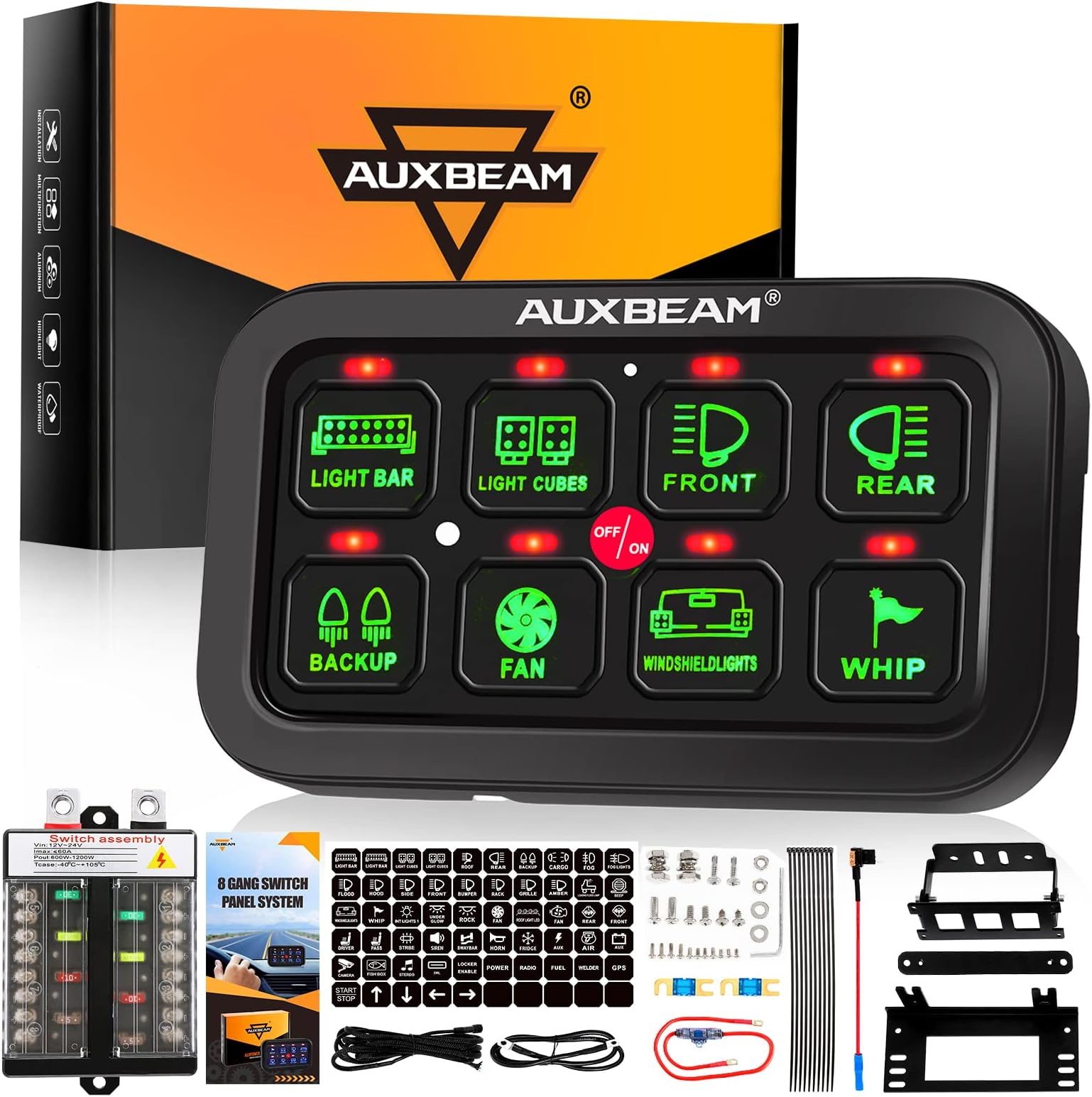 Amazon.com: Trigger JL Overhead Switch Panel 6 Shooter : Automotive