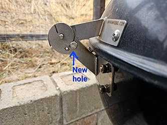 Amazon.com : Hinge fits/for Weber Kettle Lid Kit, 22.5 26.75 Smoker ...