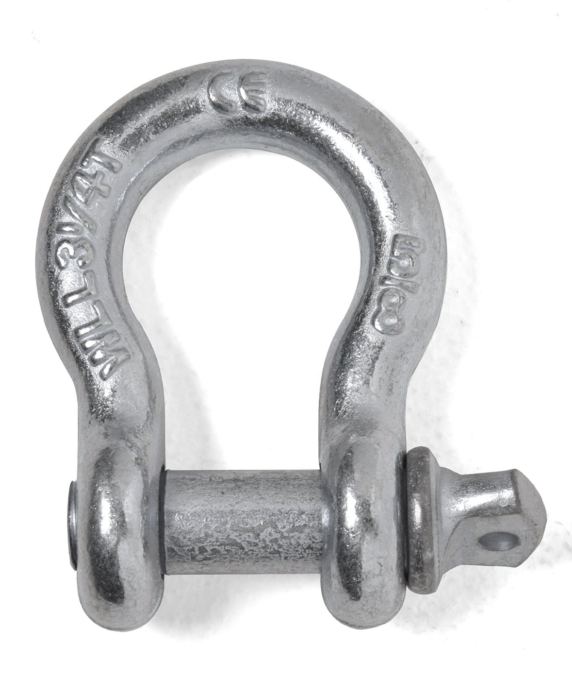 Amazon.com: 2 Pack Galvanized - Rigging 5/8" Bow Shackles D Ring Rugged ...