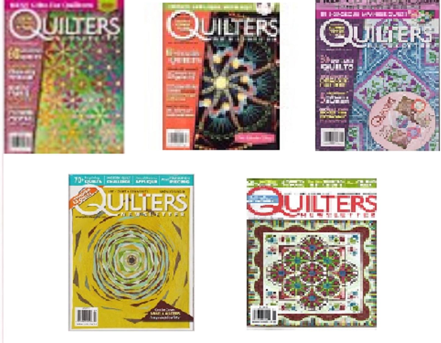 Amazon.com: Quilters Newsletter Magazine February -September Issues 431 ...