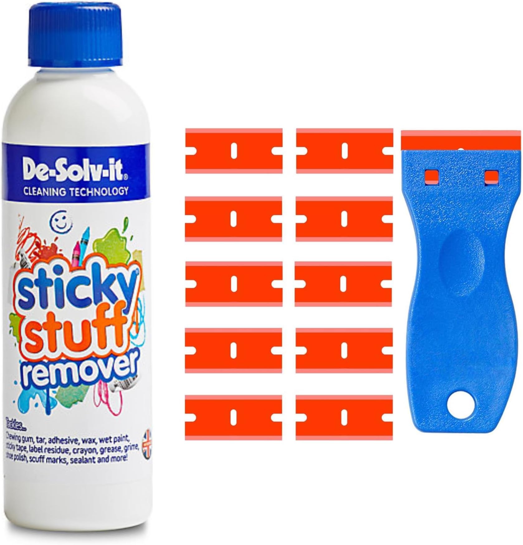 DE-SOLV-IT Sticky Stuff Remover Gel 100ML : Amazon.co.uk: Grocery