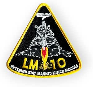 Amazon.com: Grumman Lm-10 Apollo 15-Lunar Module-Antares-Original Ab Emblem Space Patch : Arts ...