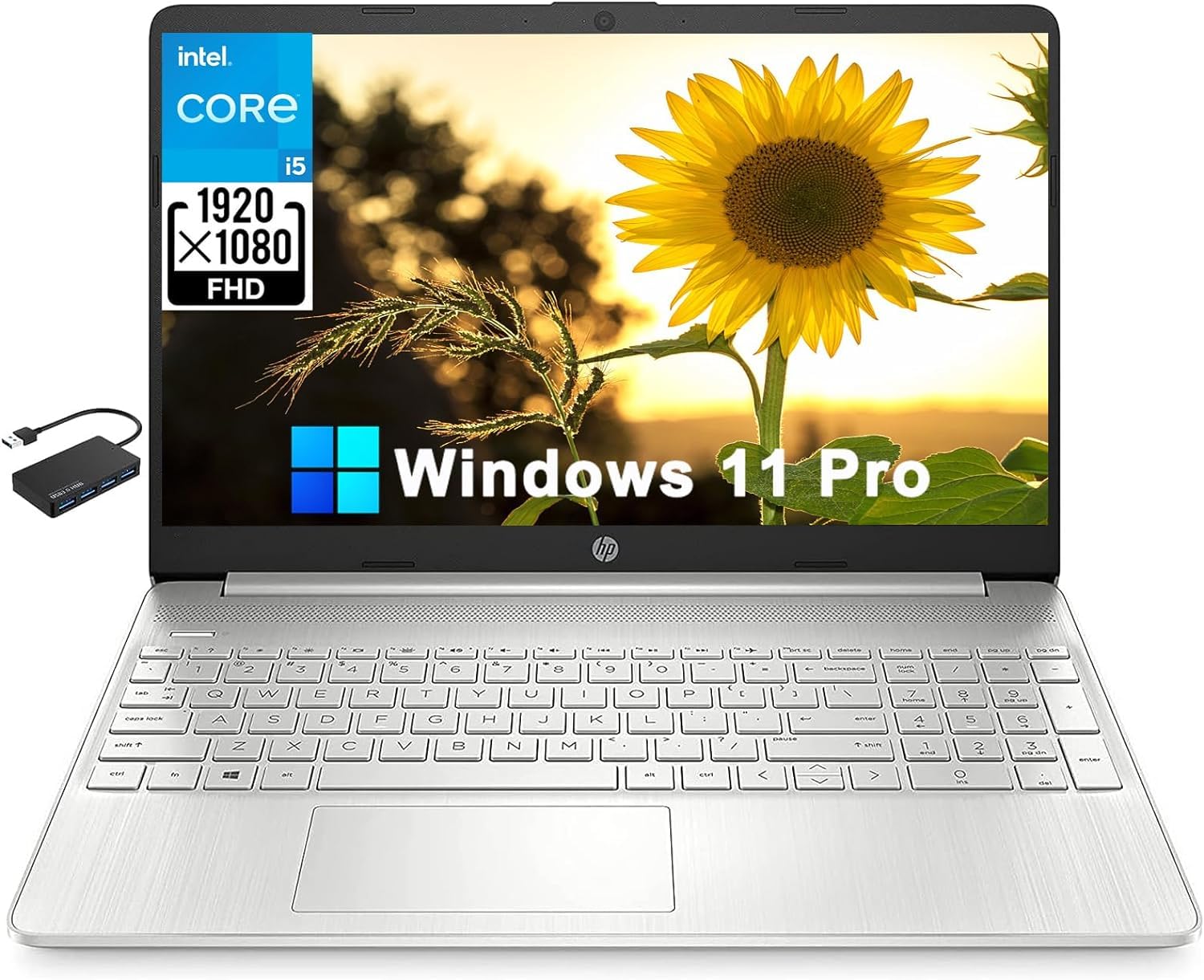 Amazon.com: HP [Windows 11 Pro Business Laptop Computer, 15 15.6" FHD ...
