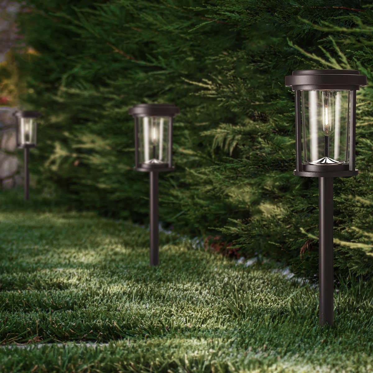 Generic GTXsolar Pathway Light 4,Pack/Outdoor Lighting/Landscaping ...
