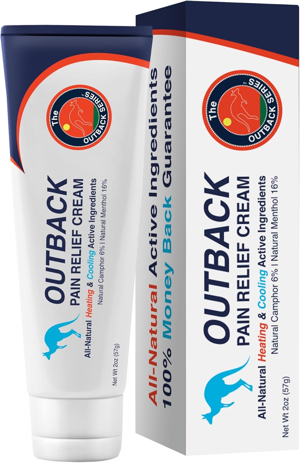 Amazon.com: The Outback Series Pain Relief Cream Natural Heating ...