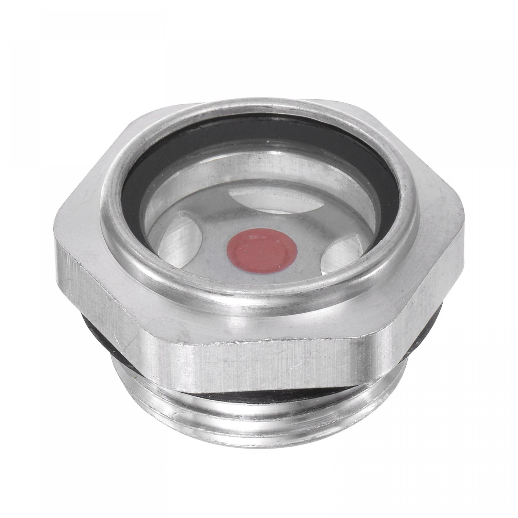 Buy sourcing Air Compressor Oil Level Gauge Glass G1"x1" Male Threaded ...