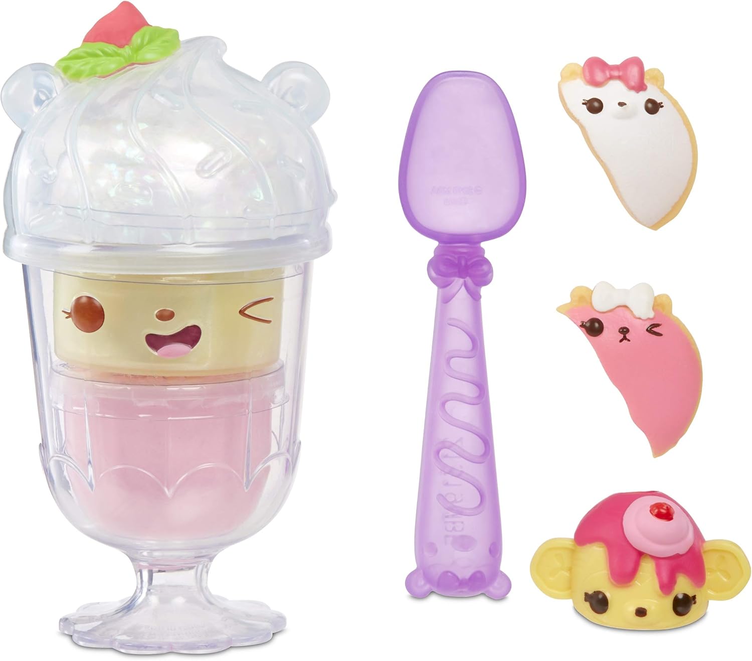 Num Noms Snackables Slime Sundaes – Strawberry Banana Sundae : Toys & Games