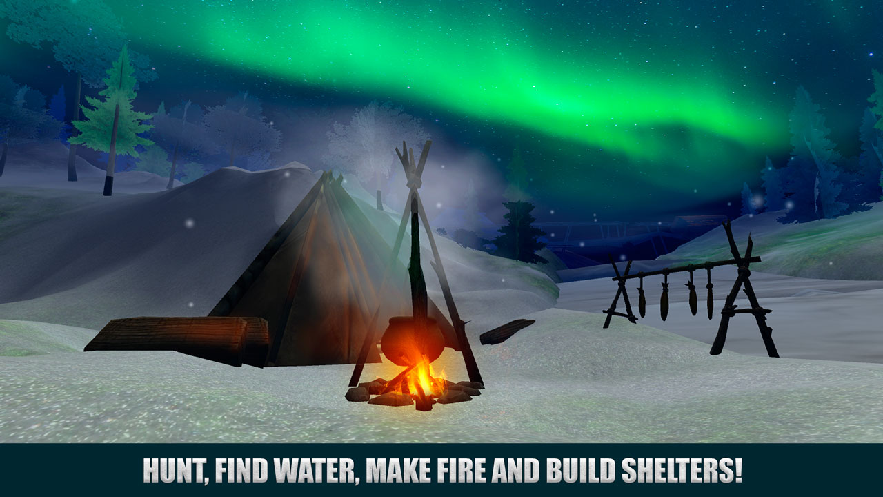 Winter Survival Simulator 3D: Alaska Hunt | Cold Winter Game North Pole ...