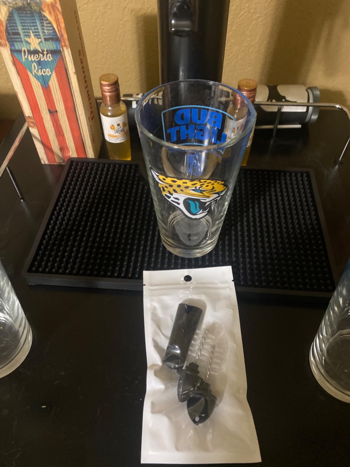 Amazon.com: Dbgogo Non-Slip Beer Drip Tray Mat, 4.5'' Draft Beer Tower ...