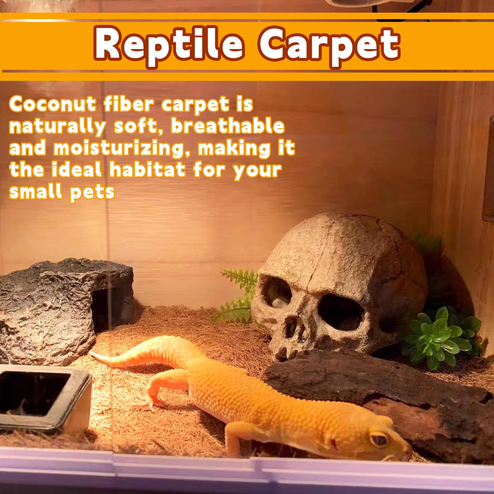 Snapklik.com : Hamiledyi Reptile Carpet Coconut Fiber Substrate Coco ...