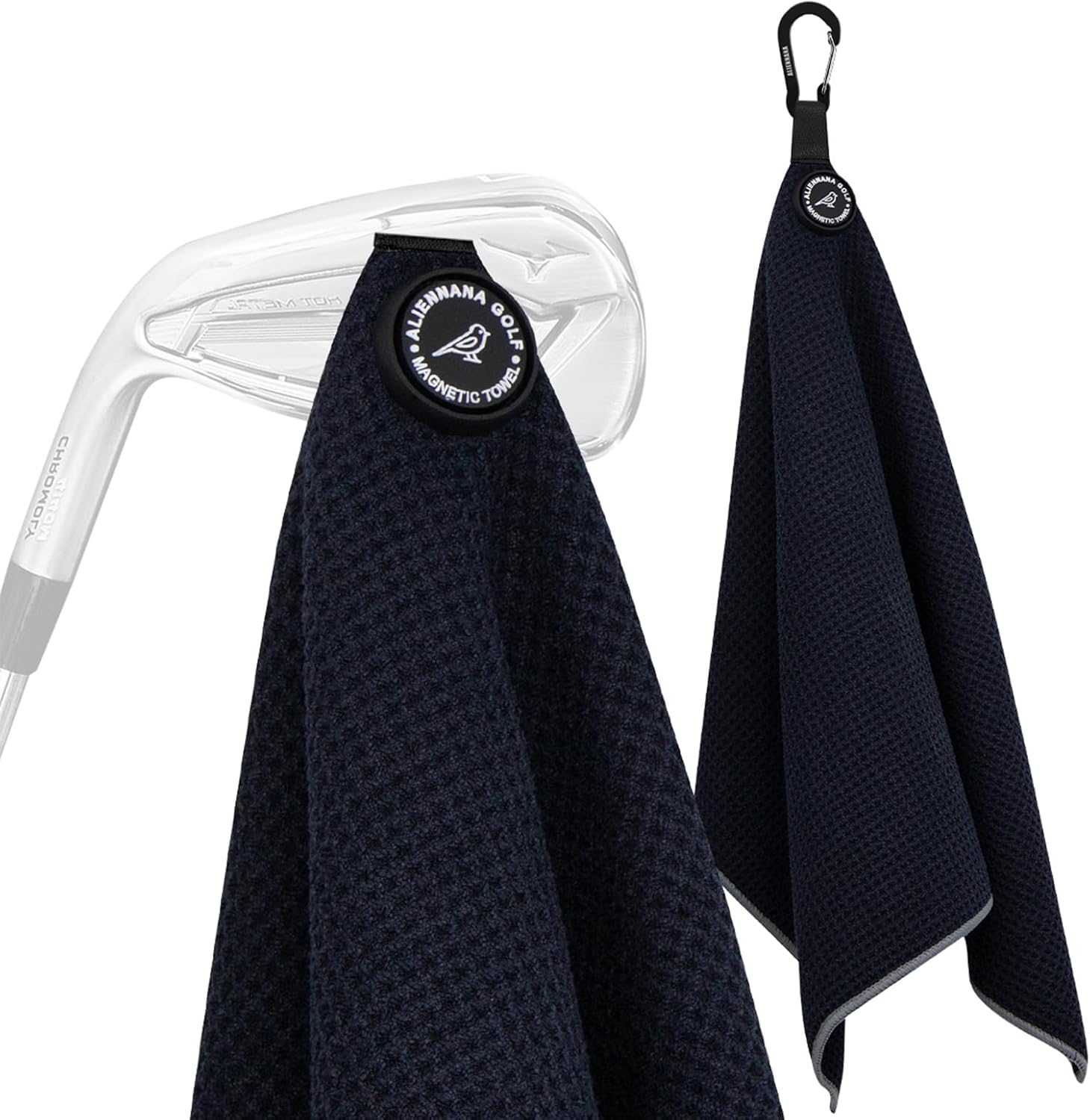 Amazon.com: Aliennana Magnetic Golf Towel, Microfiber Waffle Design ...